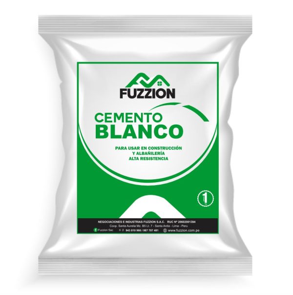 Cemento Blanco x 1Kg – Fuzzion