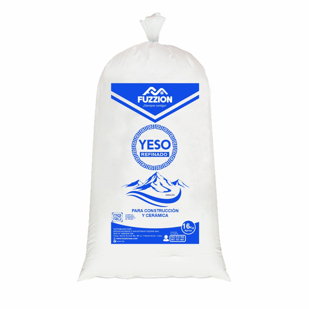 Yeso de Construcción x 16kg – Fuzzion